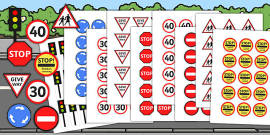 Road Crossing Safety Posters - safety, safe crossing, road crossing ...