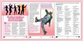 Five Elements of Dance Mind Map (teacher made) - Twinkl