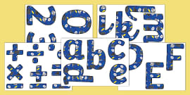 Computing Title Display Lettering - Computing Display Lettering