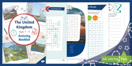 The United Kingdom Quiz Activity,UK quiz (teacher made)
