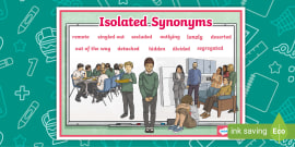 List Synonyms Word Mat (teacher made) - Twinkl