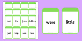 Polysyllabic Word Cards - Phase 4 Phonics - Twinkl Resources