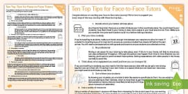How to Become a Face-to-Face Tutor | Twinkl (teacher made)