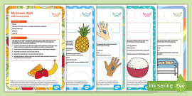 Sensory Cards (teacher made)