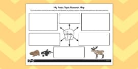 Tiger Research Map (teacher made) - Twinkl