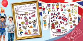 Platinum Jubilee Place Mat - Twinkl - KS1 (teacher made)