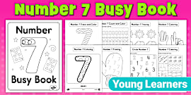 Number 1 Busy Book