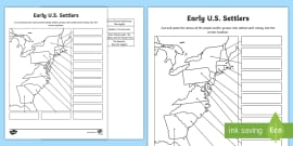 Colonial America: Regions of the Thirteen Colonies Differentiated Reading