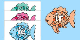 Under the Sea Themed Phase 2 to 5 Phonemes Display Posters - Under the Sea