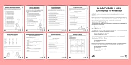 Apostrophe Rules Display Posters - Primary Resources