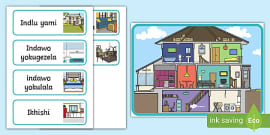 Izinzwa Ezinhlanu Iphosta | 5 Senses Posters | isiZulu