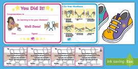 How to Tie Shoelaces - (teacher made)