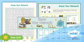 Computing- Computer Networks- Year 6- Lesson 1 - Twinkl