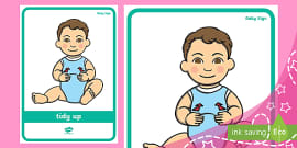 Baby Sign Language Poster (Milk) (teacher made) - Twinkl