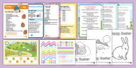 Easter Page Borders - Teaching Resource (teacher made)