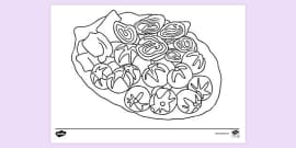 FREE! - Sweets and Crisps Colouring | Colouring Sheets