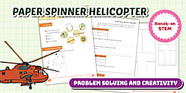 Paper Helicopter Template