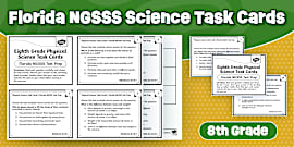 Seventh Grade ELA Task Cards | Florida FAST PM3 Test Prep