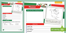 KS2 Mexico Word Search (teacher made) - Twinkl
