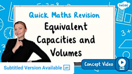 👉 Compare Capacity and Volume | KS2 Maths Concept Video