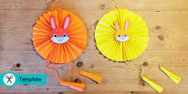 Year of the Rabbit Split Pin Craft (Teacher-Made) - Twinkl