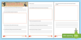 Chapter Comprehension Questions to Support the Teaching of 'When the Sky