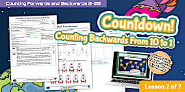 Preschool: Numeracy - Counting Backwards From 10