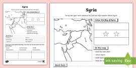 KS2 Syria Fact File (Hecho por educadores) - Twinkl