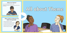 KS2 Superhero Story Identifying Themes Differentiated Worksheet ...