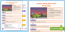 Scratch Interface Worksheet | Twinkl Computing