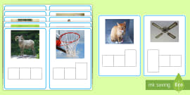 CVC Words Sliders - CVC Words Resource Pack (teacher made)