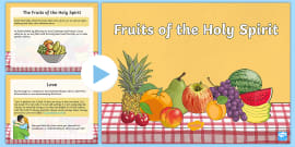 Fruits of the Holy Spirit Display Posters - Fruits of Holy