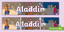 Aladdin Storyboard Template (teacher made) - Twinkl