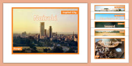 Map of Kenya Display Poster (Teacher-Made) - Twinkl