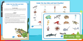 Farm Animals 'Hide and Seek' Sensory Activity (teacher made)