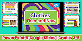 The 1950s - Comparing Clothes Then and Now - Twinkl - KS1