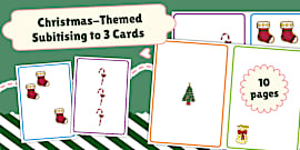 Sweets in Jar Subitising Cards 1-9