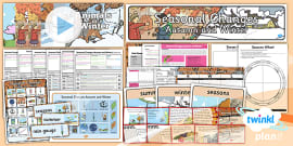 Science: Seasonal Changes (Spring and Summer) Year 1 Unit Pack
