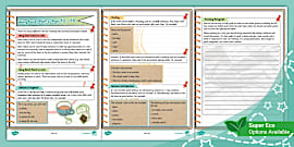 KS2 Fantasy Story Bullet Points and Lists Worksheet