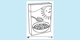 Box of Lentils Colouring | Colouring Sheets (teacher made)