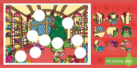 Giant Christmas Jigsaw Puzzle - Christmas Puzzles - Twinkl