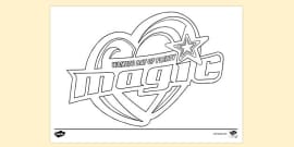 FREE! - Magic Mirror Colouring Sheet | Colouring Sheets