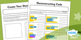 KS2 Computer-Free Coding Activity: Debugging Algorithms