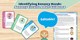 Twinkl Symbols: Sensory Circuit Cards
