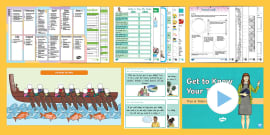 New Zealand Reading and Writing 4th Year of School Display Pack