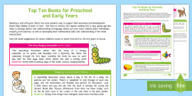 Brilliant Book List For All Your EYFS Book Reading Needs