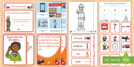 Fire Safety For Kids | Emergent Reader
