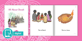 Diwali Recipe Book Activity