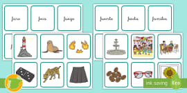 Tarjetas de emparejar: La letra M - Twinkl