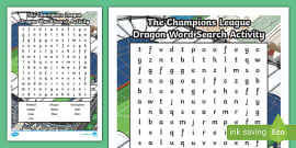 Komodo Dragon Word Search (teacher made) - Twinkl